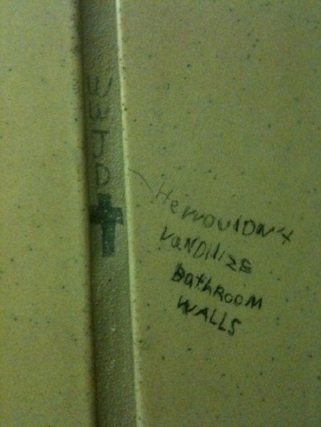 Writing on the Wall | bar stool talk